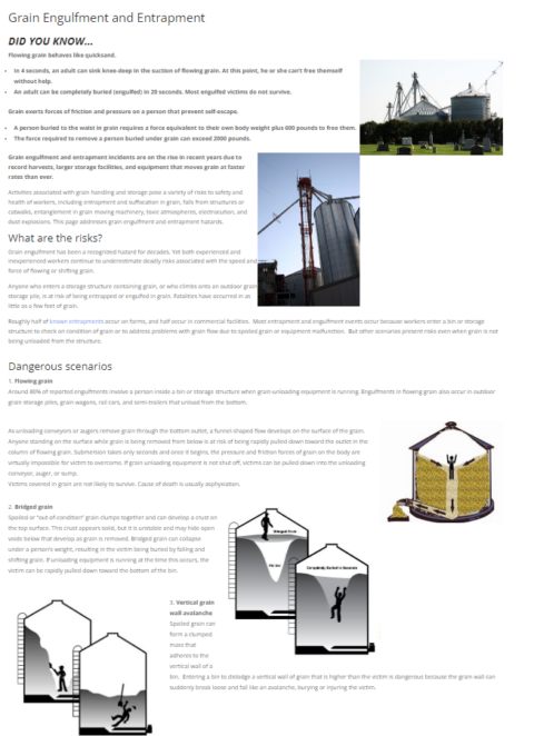 Grain Bin Safety: Part One | Great Plains Center for Agricultural Health
